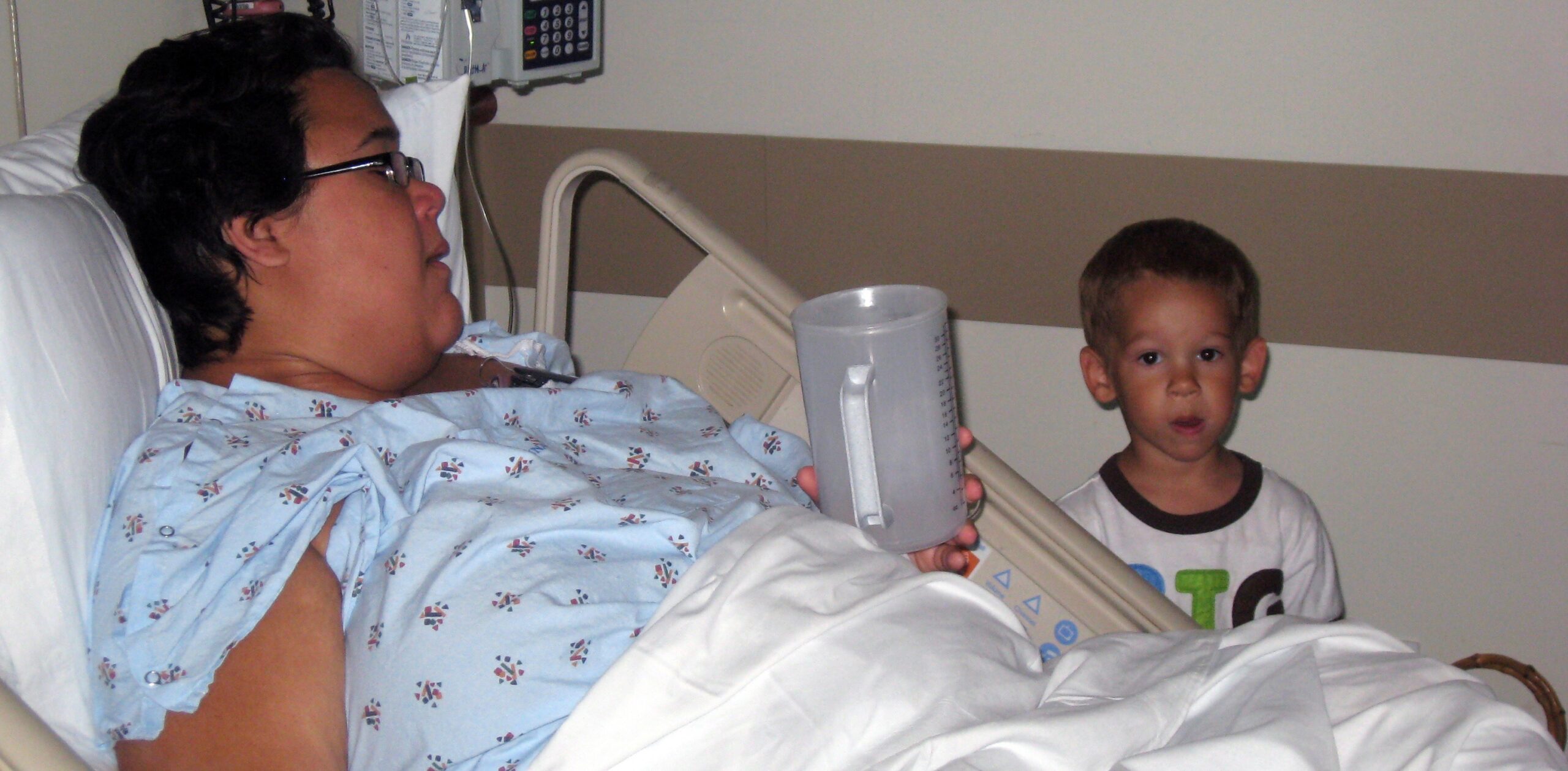 Children are affected if mom is in poor health, but less so if dad is there